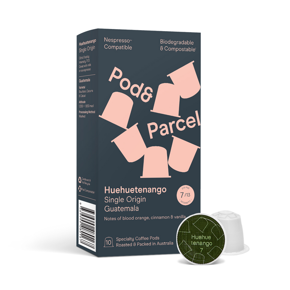 Australia's Tastiest, Sustainable Coffee Pod - Pod & Parcel